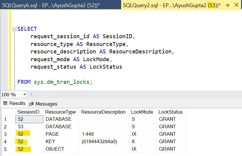 SQL Server Transaction Locks: Identification & Resolution